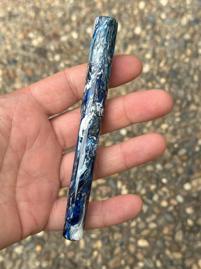 Fairy Wren Bespoke Fountain Pen | Kitless Fountain Pen | Handmade ...