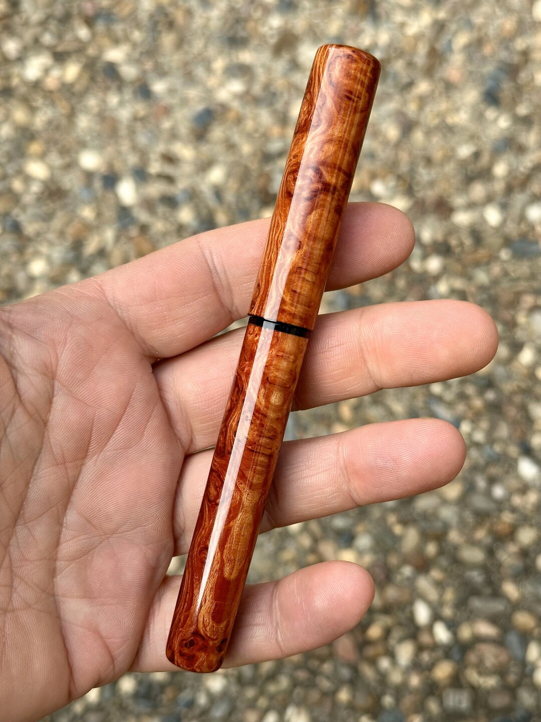 Very Rare Birdseye Lace Sheoak Bespoke Fountain Pen Kitless Fountain ...