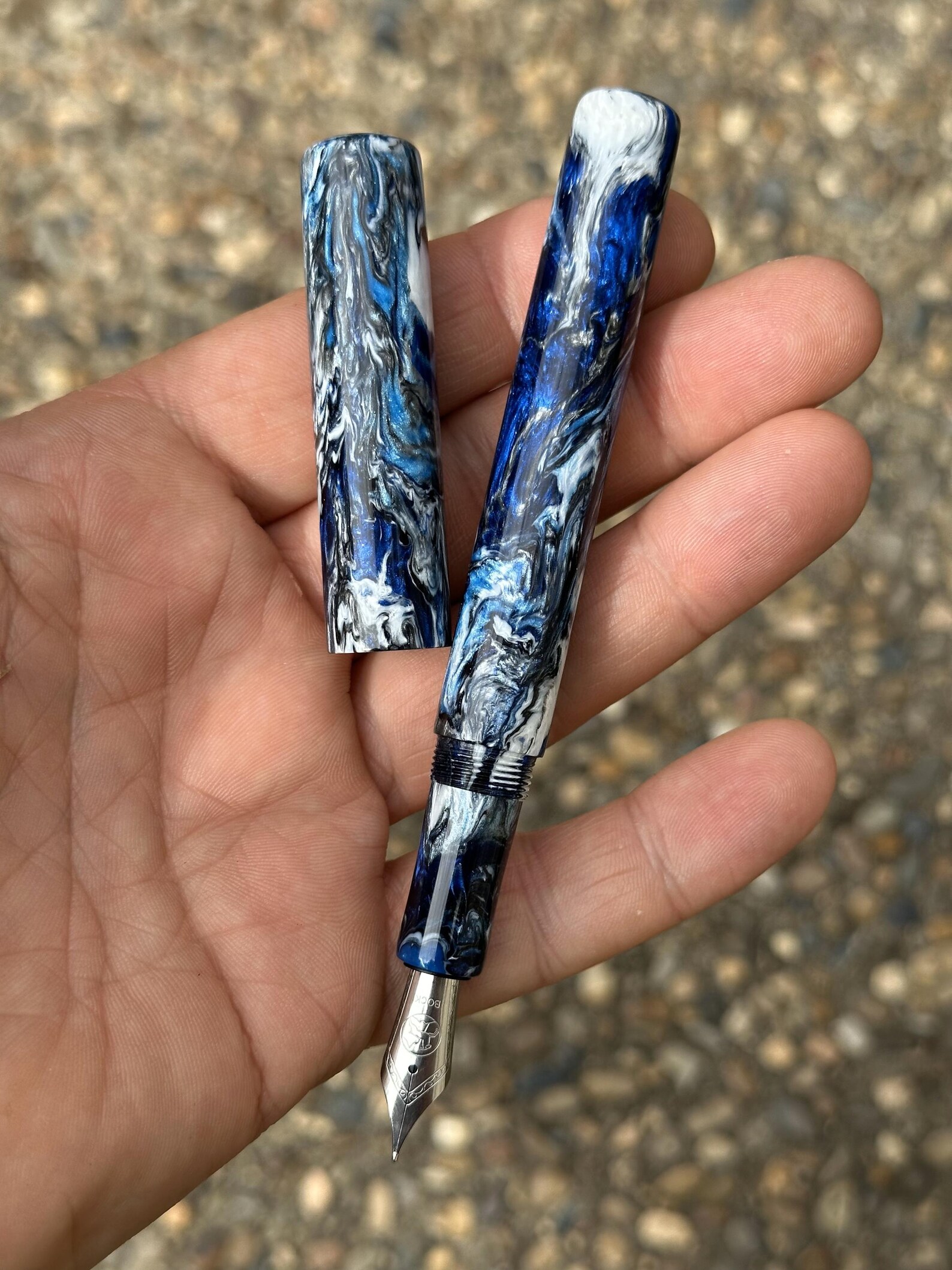 Fairy Wren Bespoke Fountain Pen | Kitless Fountain Pen | Handmade ...