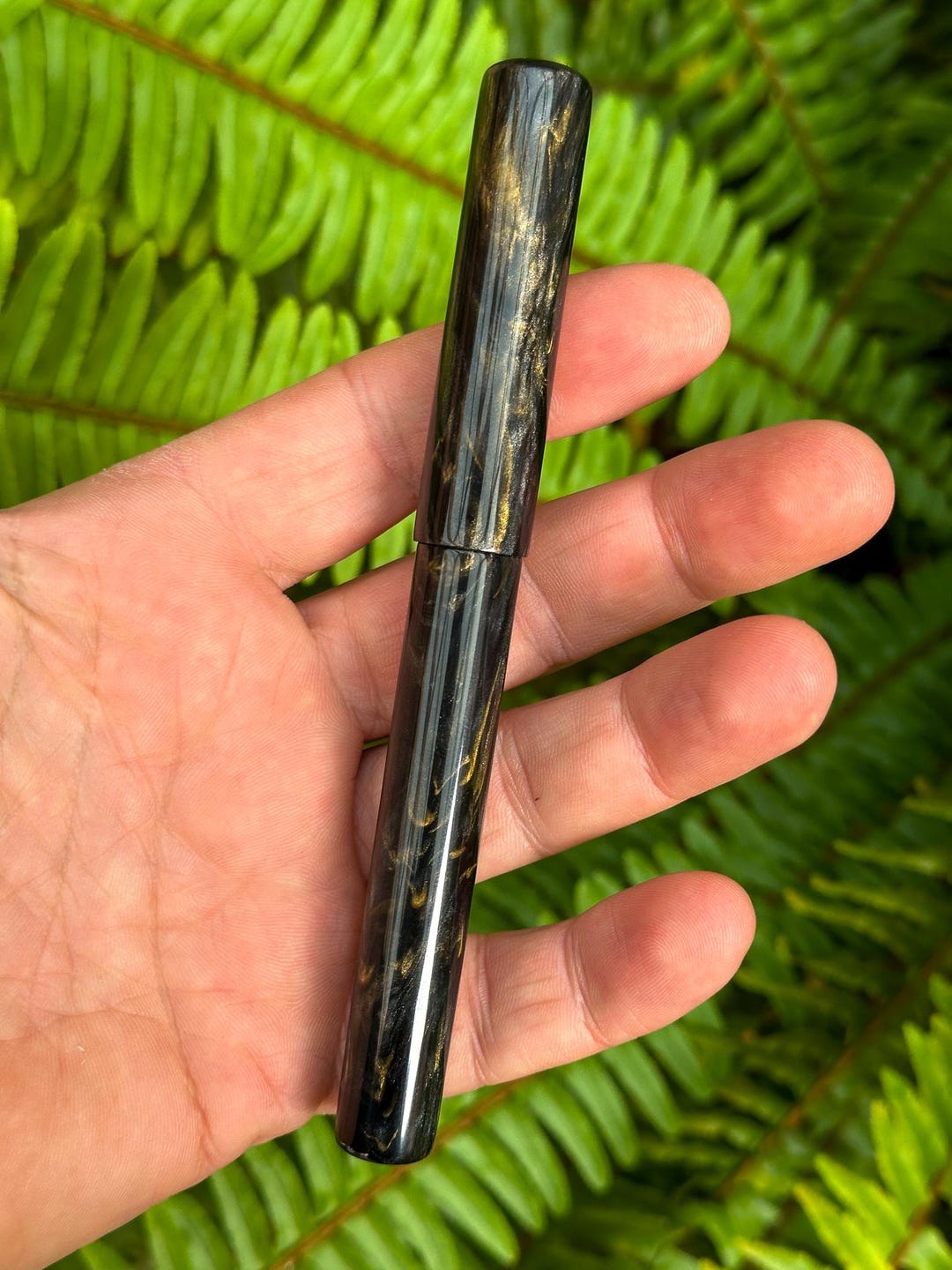 Golden Marble Bespoke Fountain Pen | Kitless Fountain Pen | Handmade ...