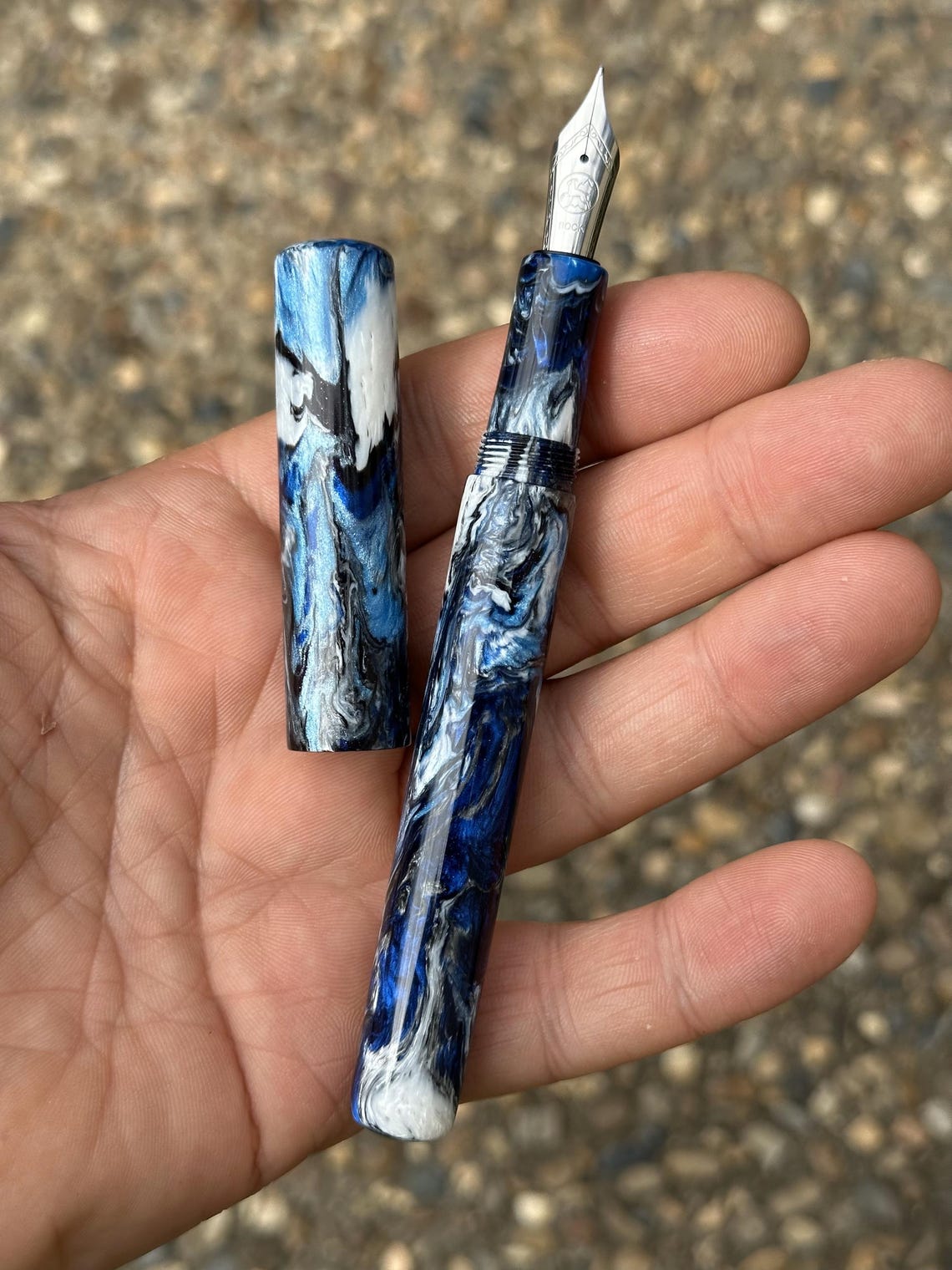 Fairy Wren Bespoke Fountain Pen | Kitless Fountain Pen | Handmade ...
