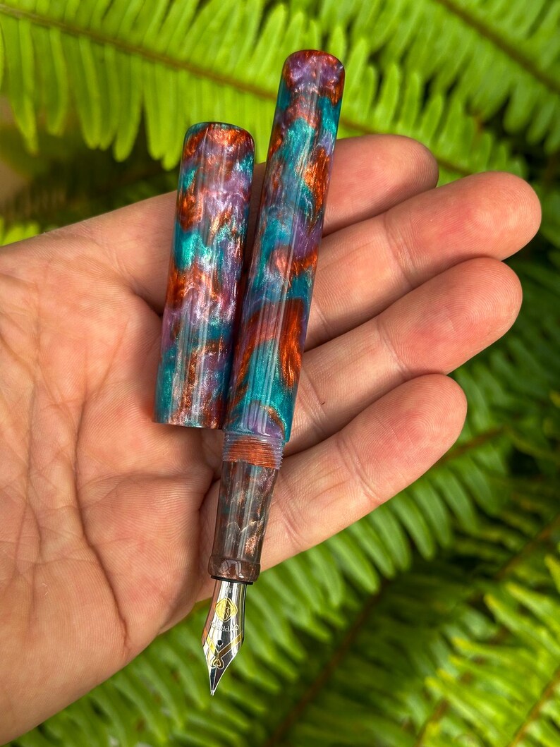 Candy Bespoke Fountain Pen | Kitless Fountain Pen | Handmade | Cypress ...