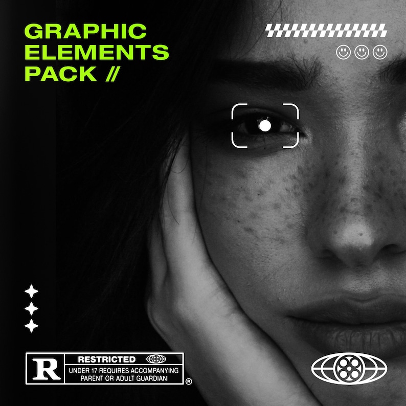 Graphic Elements (vector Pack) - Etsy