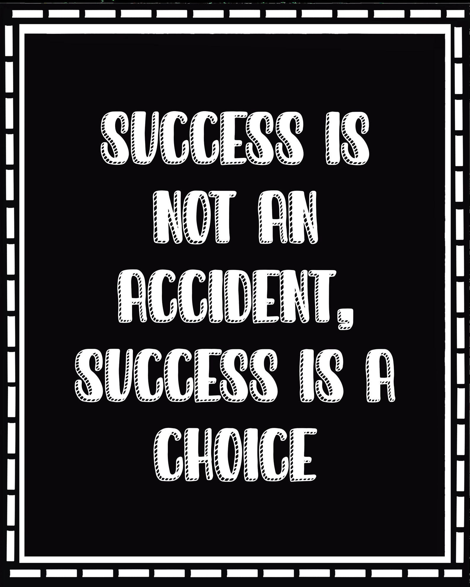 Black and White Growth Mindset Set of 10 Classroom Posters, Homeschool ...