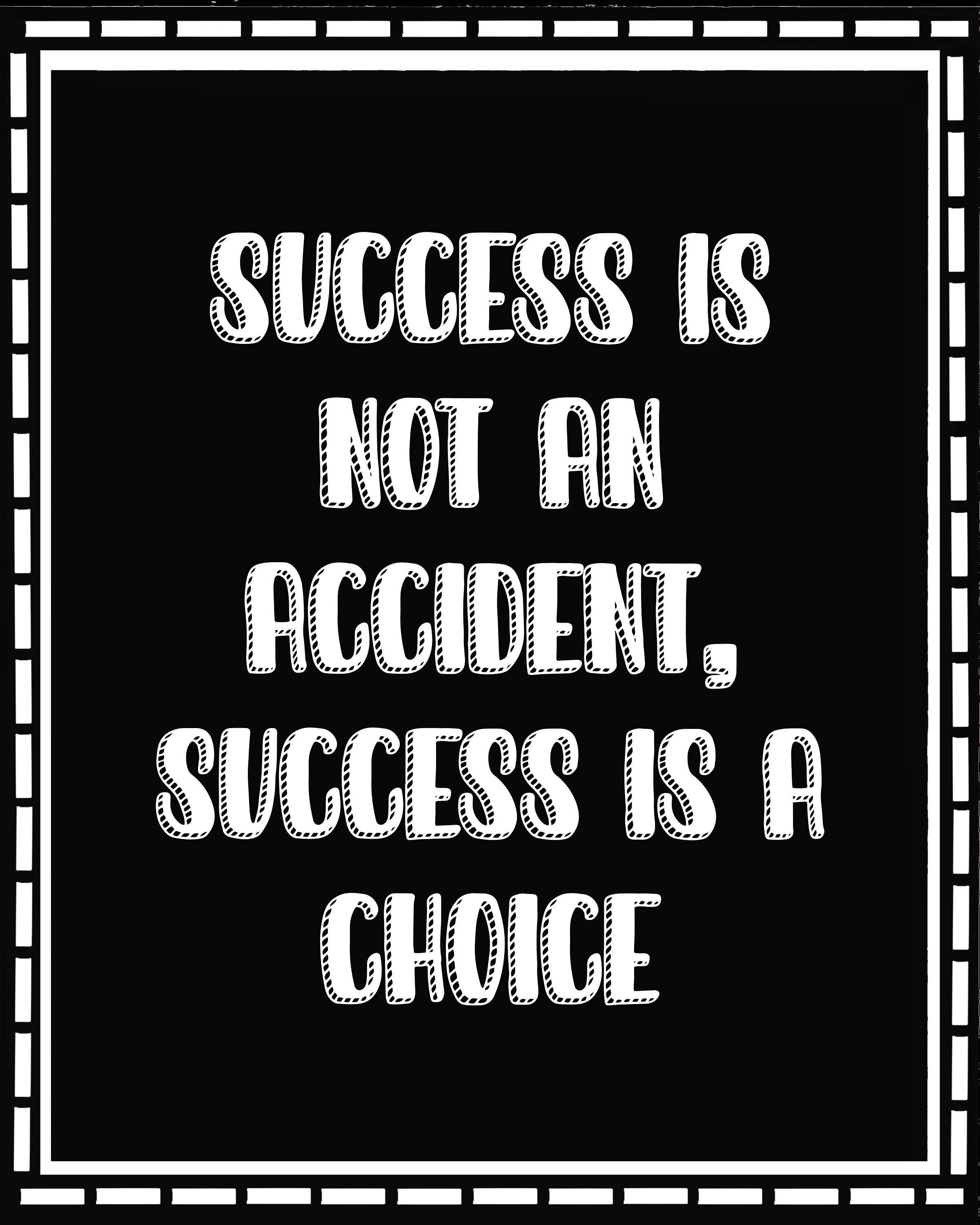 Black and White Growth Mindset Set of 10 Classroom Posters, Homeschool ...