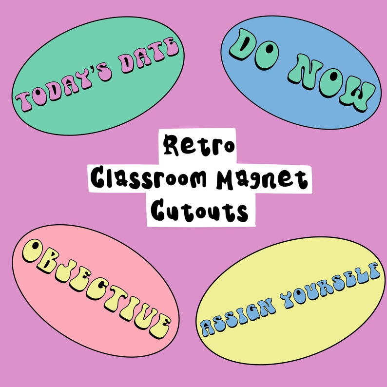 Classroom Magnets, Classroom Decor, Elementary Decor, Classroom Decor ...