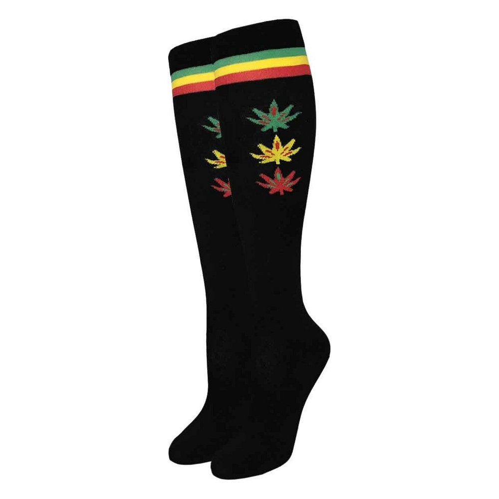 Weed Knee Socks