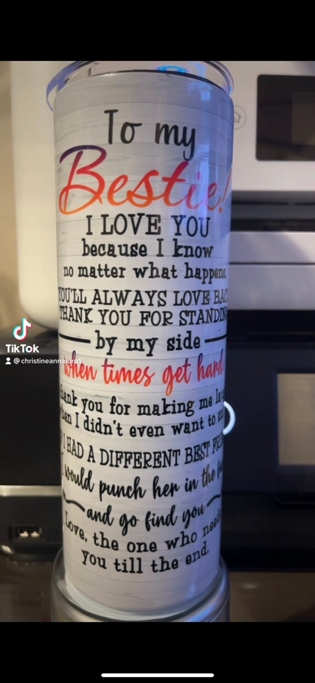 Best Friend Tumbler, 20/30oz Straight Tumbler, Sublimation Tumbler ...