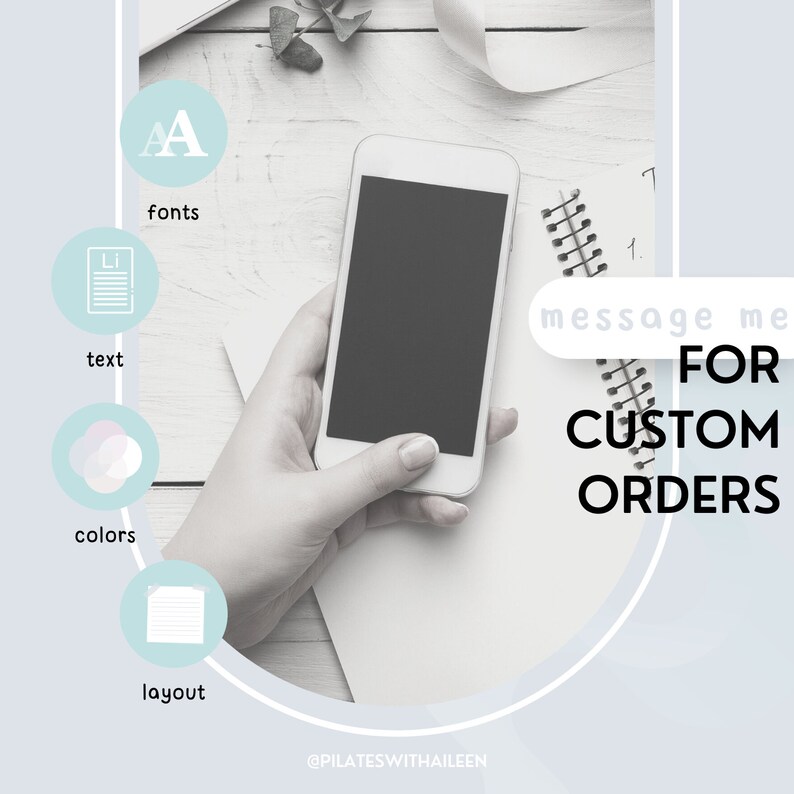 Pilates & Fitness | Minimalistic Client Intake Form + Chart | Class ...