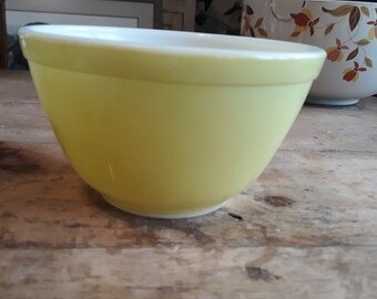 Yellow Pyrex Bowl | Etsy