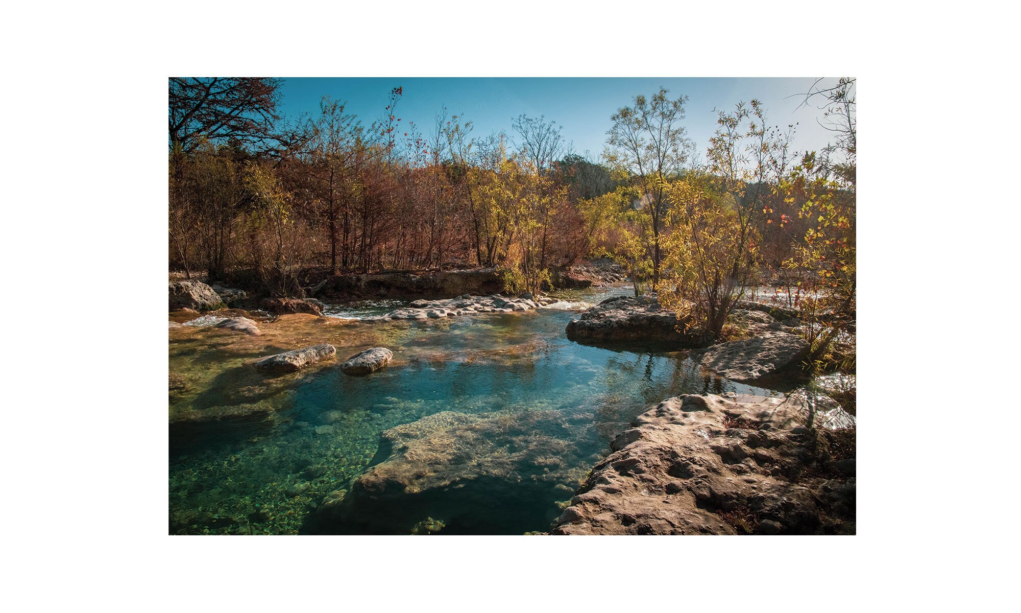 Landscape Photography, River Scene 1, Texas Hill Country Nature ...