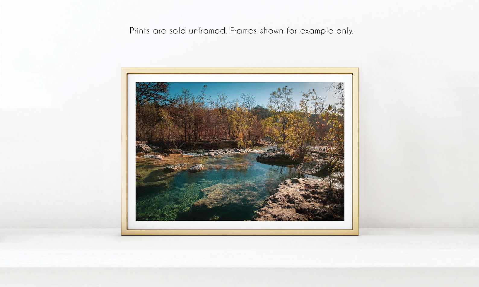 Landscape Photography, River Scene 1, Texas Hill Country Nature ...