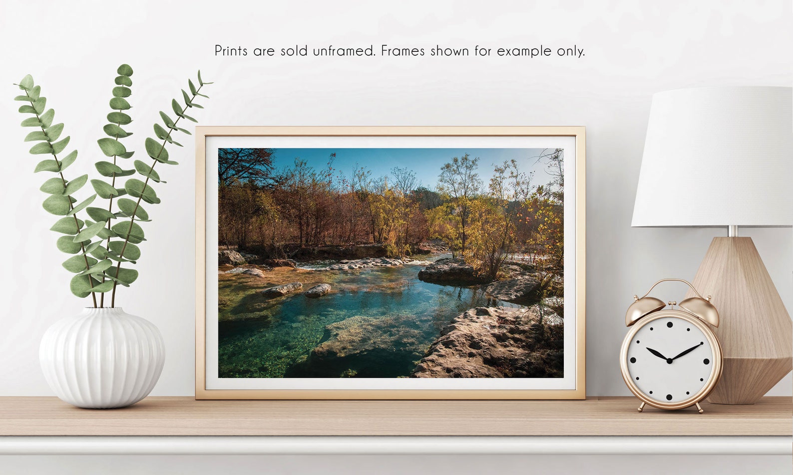Landscape Photography, River Scene 1, Texas Hill Country Nature ...