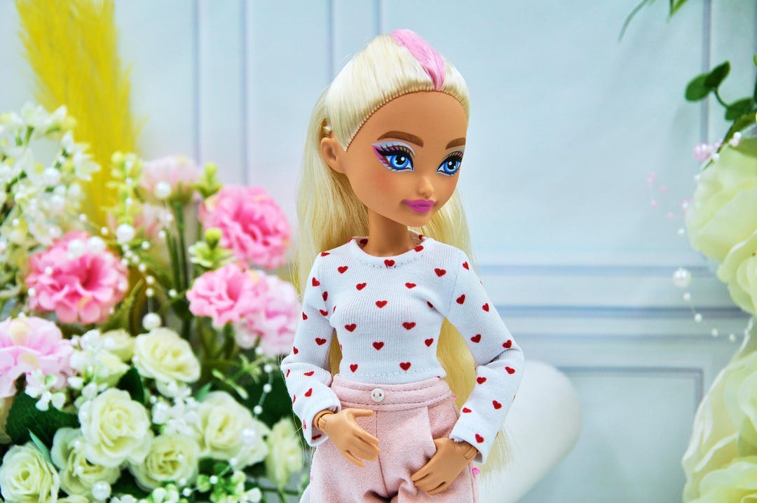 Long-sleeved Blouse for Dream Besties Doll, Realistic Clothes for 11.5 ...
