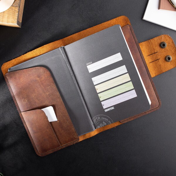 Leather Agenda - Etsy