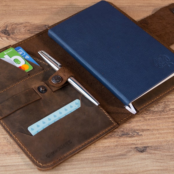 Leather A6 Ring Planner - Etsy