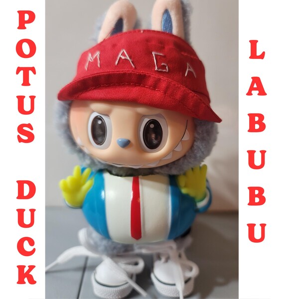 Labubu Donald Duck - Etsy