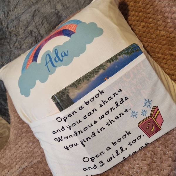 Story Book Cushion - Etsy UK