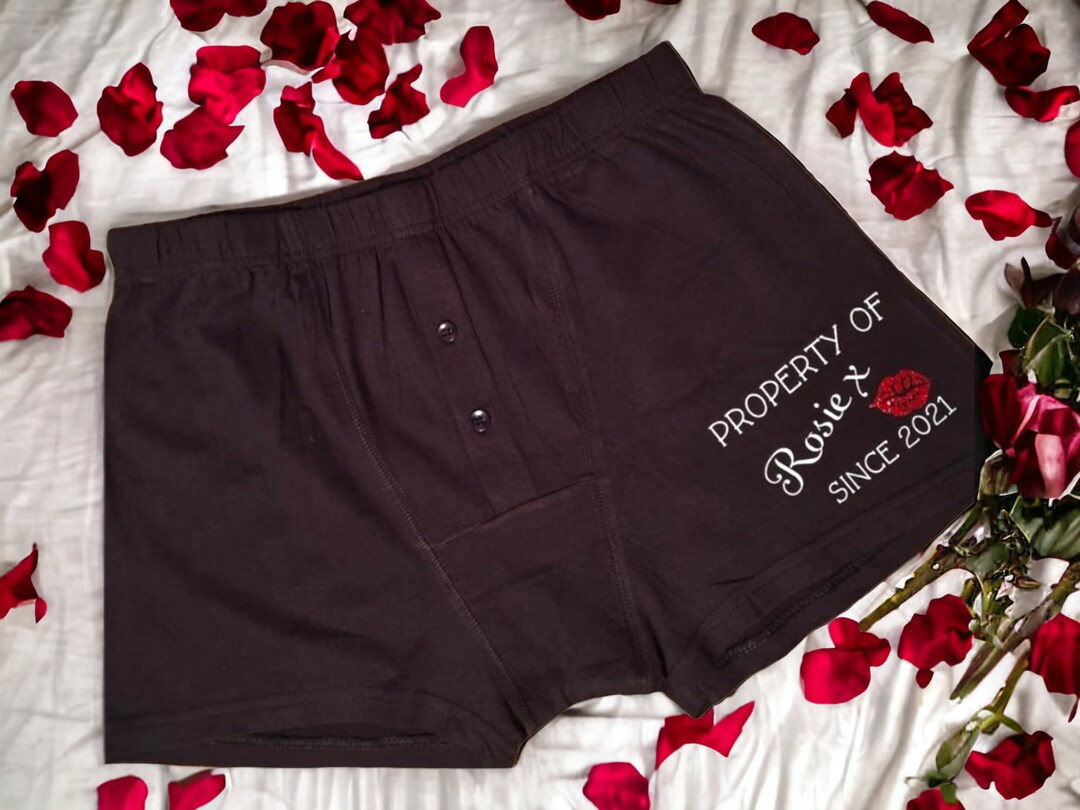 Personalised Novelty Boxers | Valentines Birthday Christmas Gift for ...