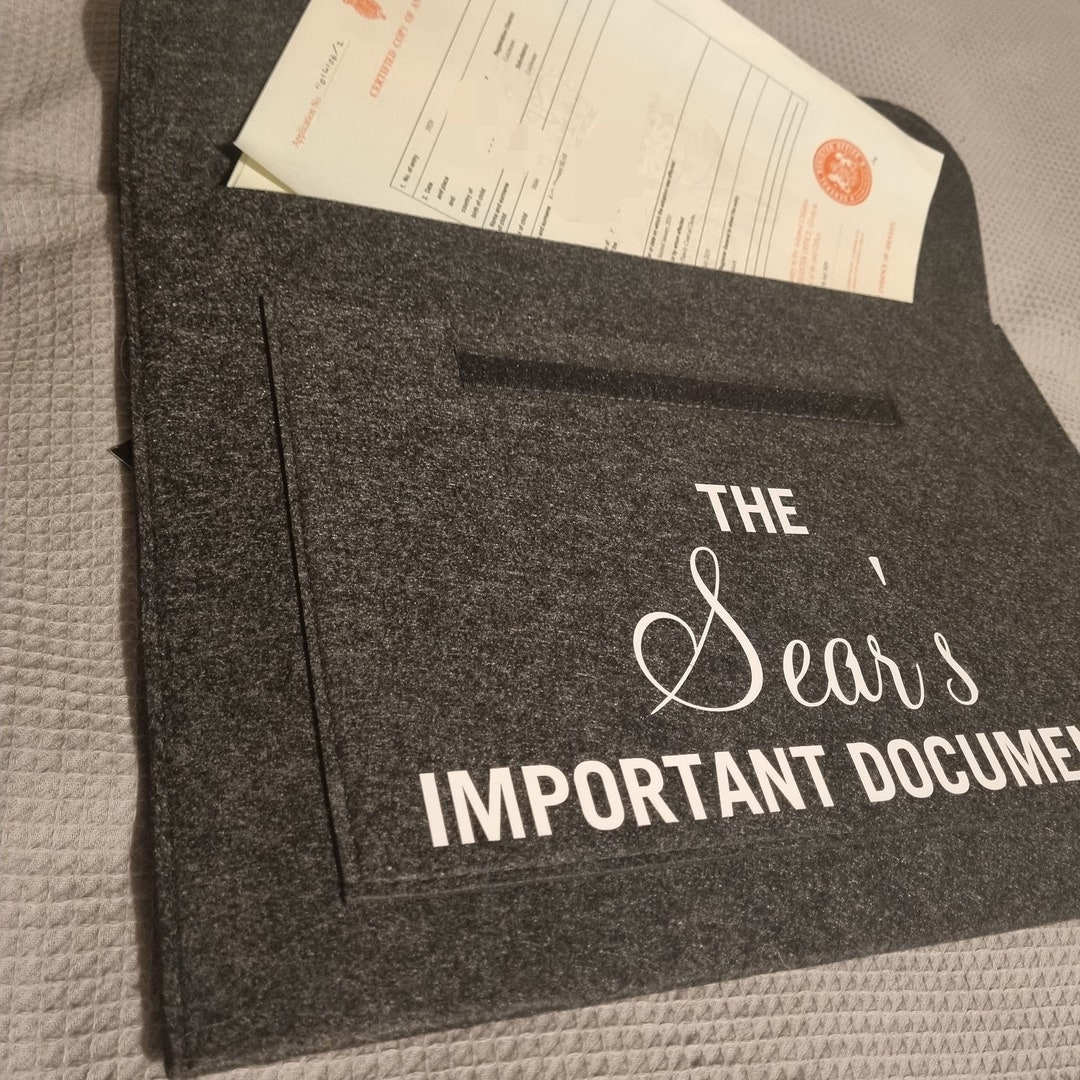 A4 and A5 Fabric Folders. Perfect for Important Documents, Maternity ...