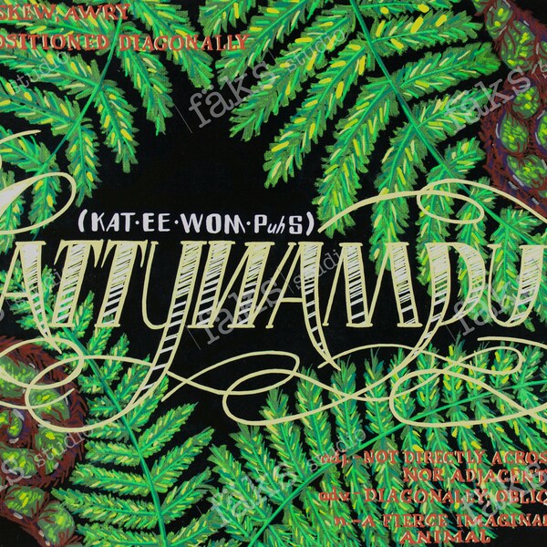 Cattywampus - Etsy