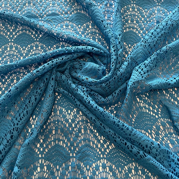 Crocheted Fabric - Etsy