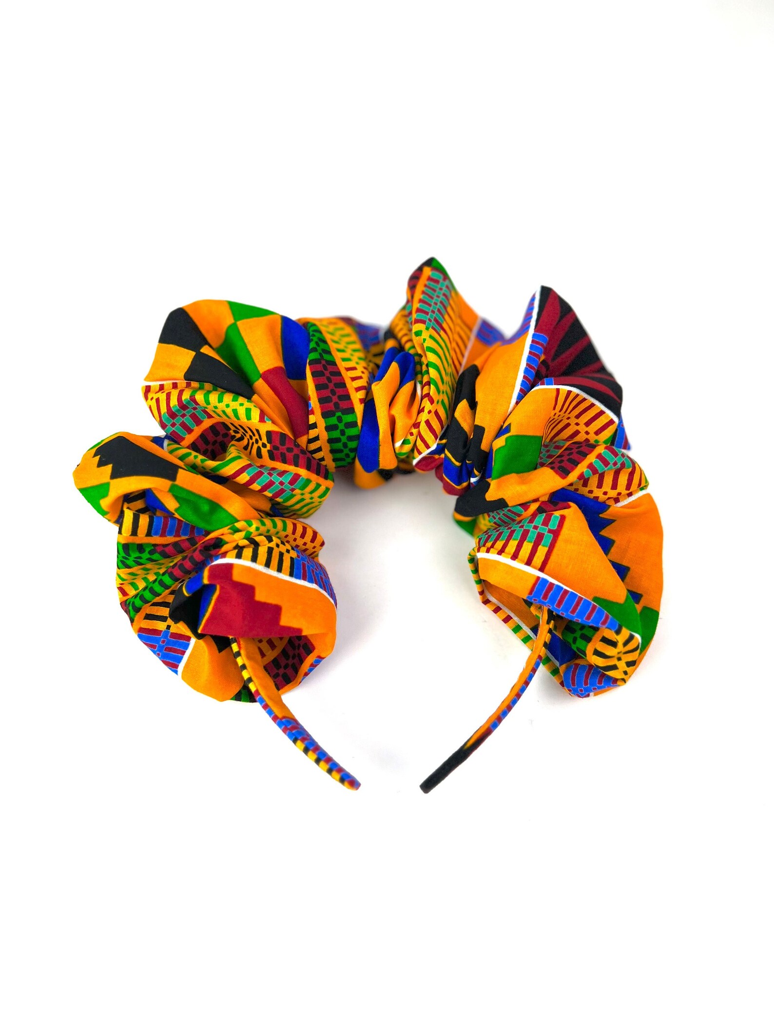 African Print Ankara Kente Tribal Print Multicolor Jumbo Cotton ...