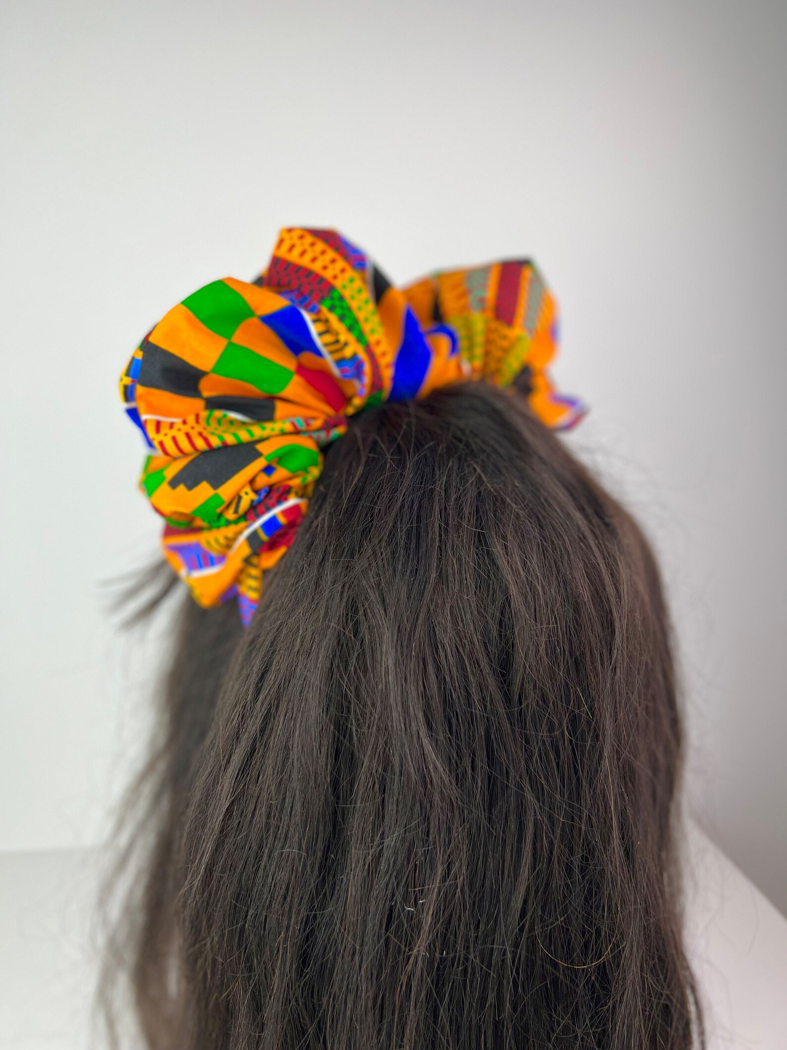 African Print Ankara Kente Tribal Print Multicolor Jumbo Cotton ...
