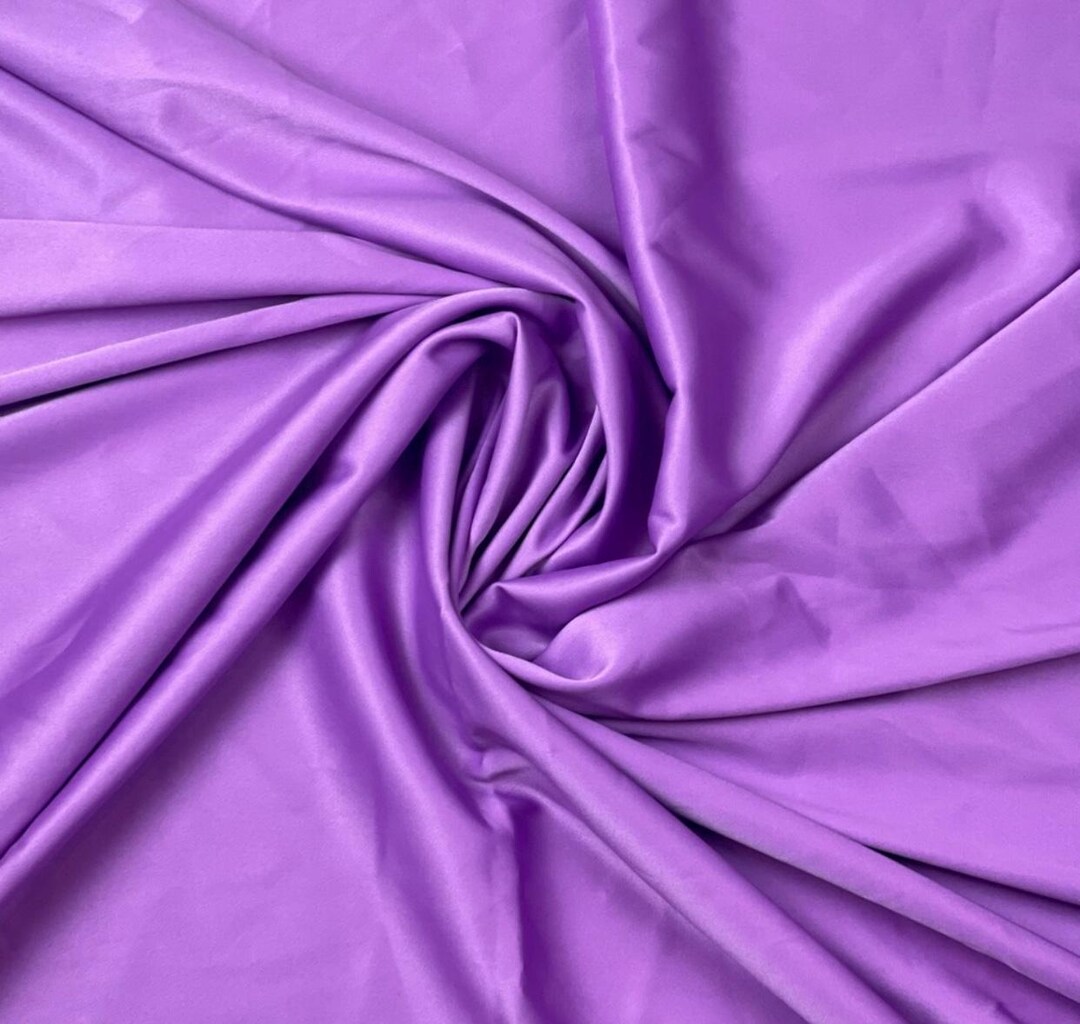 Vibrant Dull Purple Fabric - by the Yard - Etsy