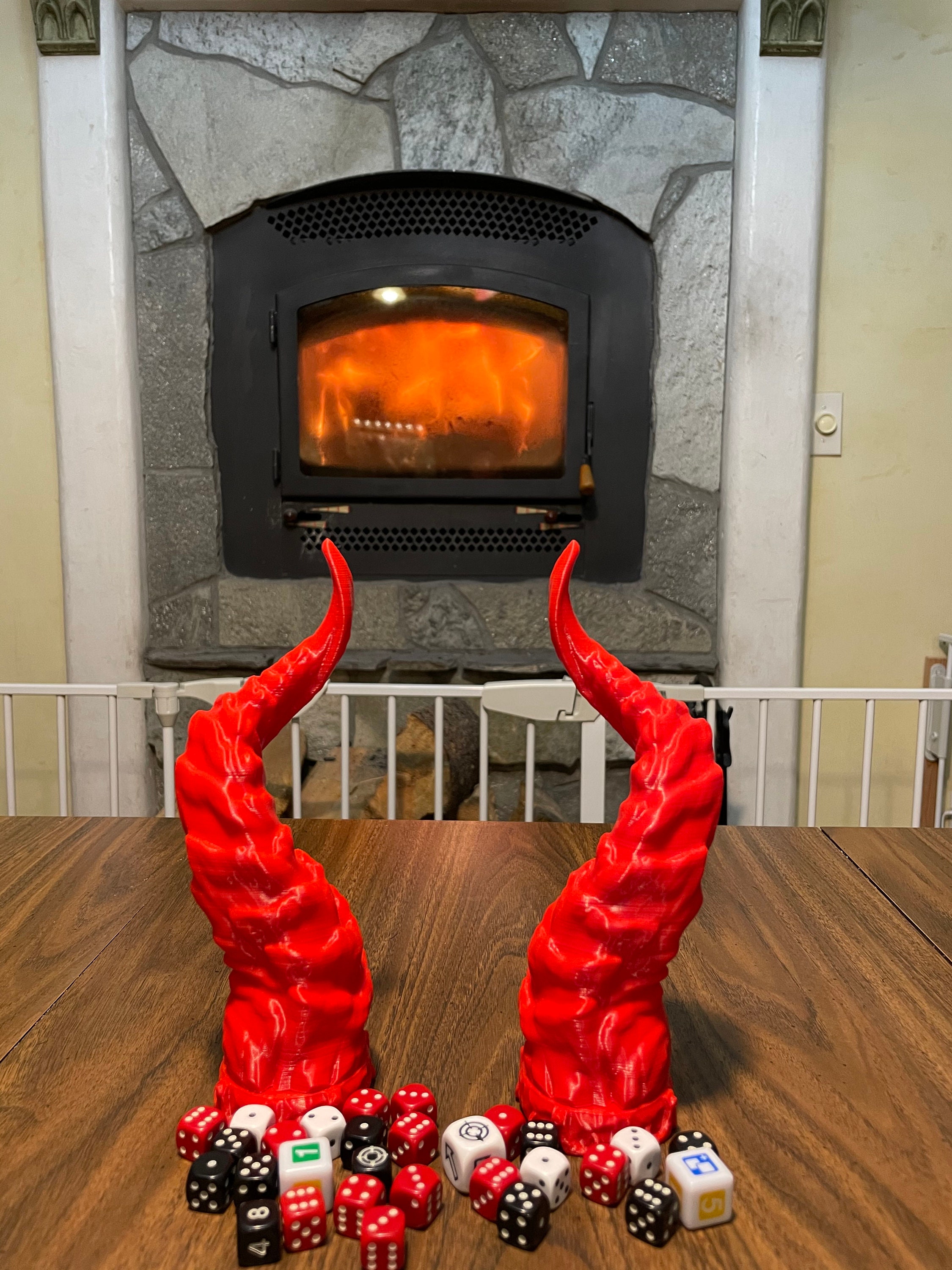 The Dragon Skull Dice Tower 3D Printed Dice Roller Dice Vault ...