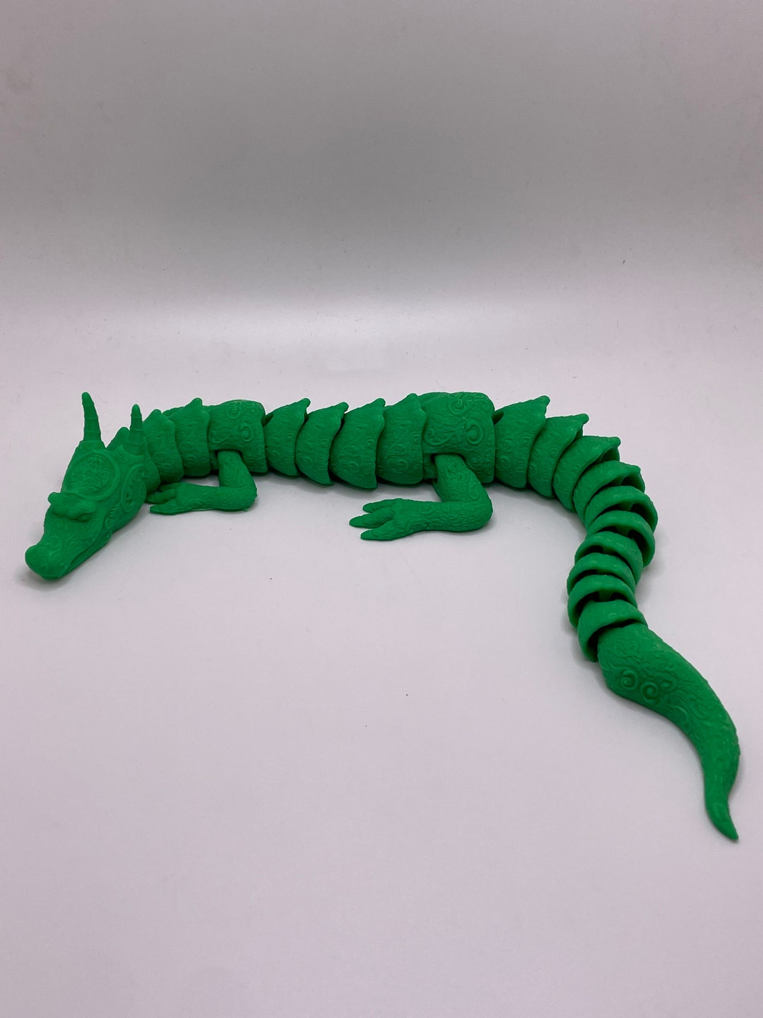 Deluxe Articulated Dragon | 3D Printed Fidget Toy | Hex3d Design - Etsy