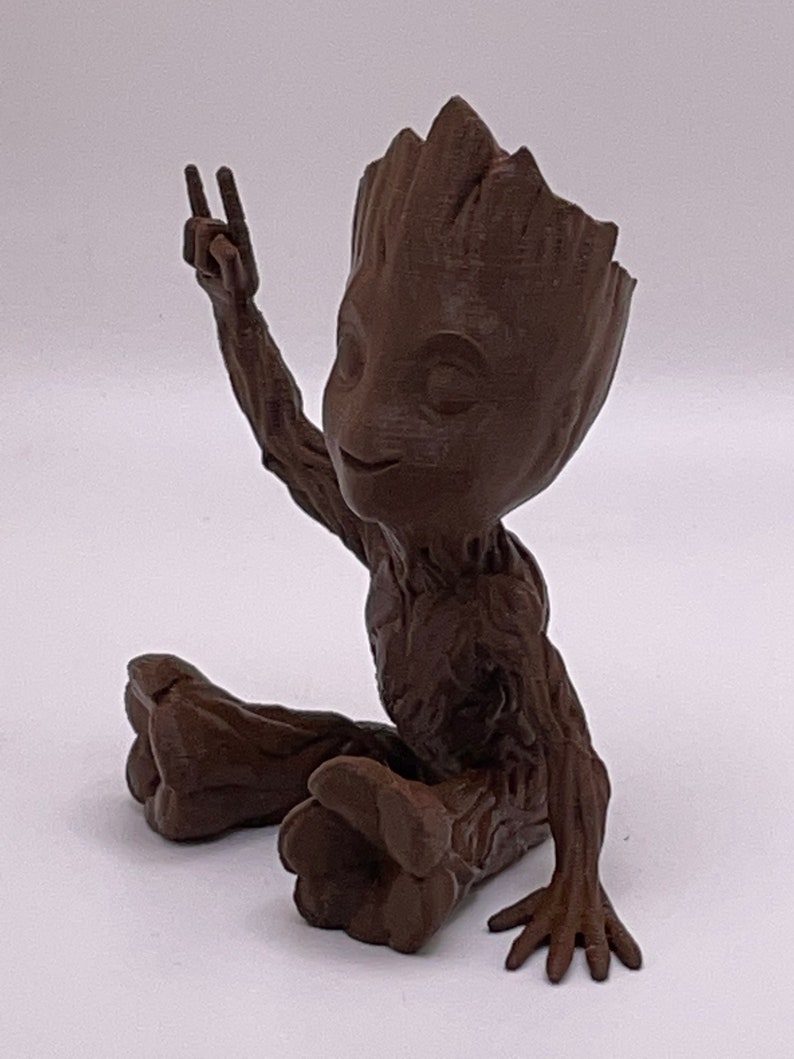 Heavy Metal Baby Groot - Etsy