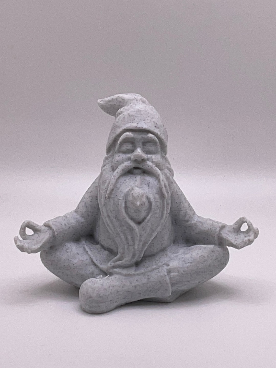 Zen Garden Gnome | Feng Shui | Meditating Gnome - Etsy