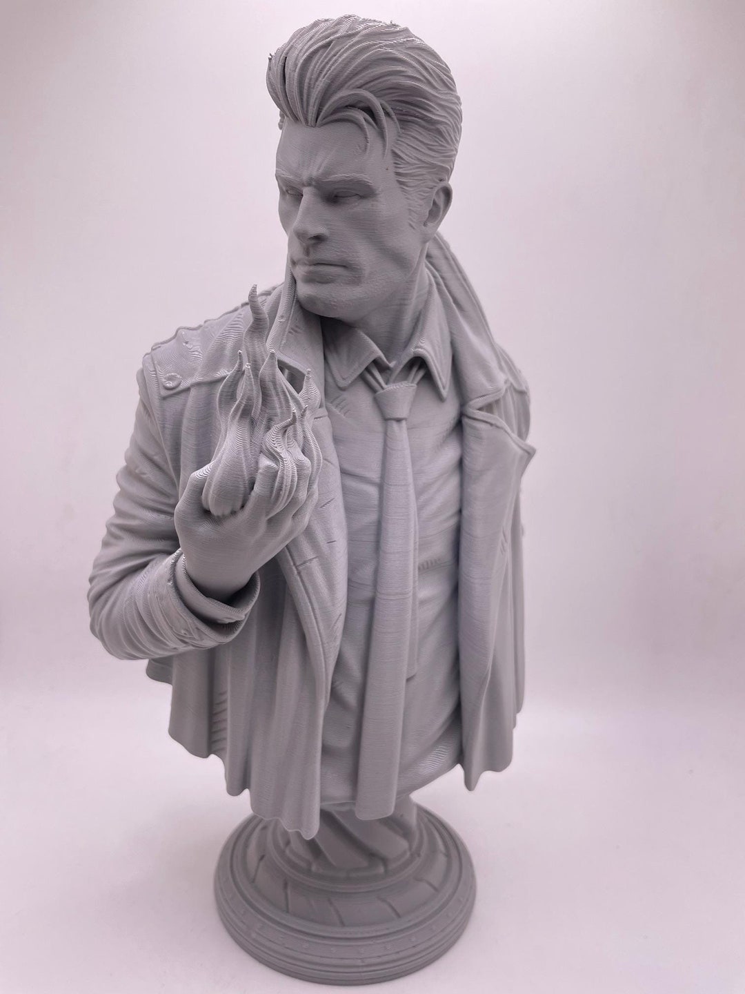 John Constantine | Hellblazer | Fan Art | Sculpture | Statue - Etsy