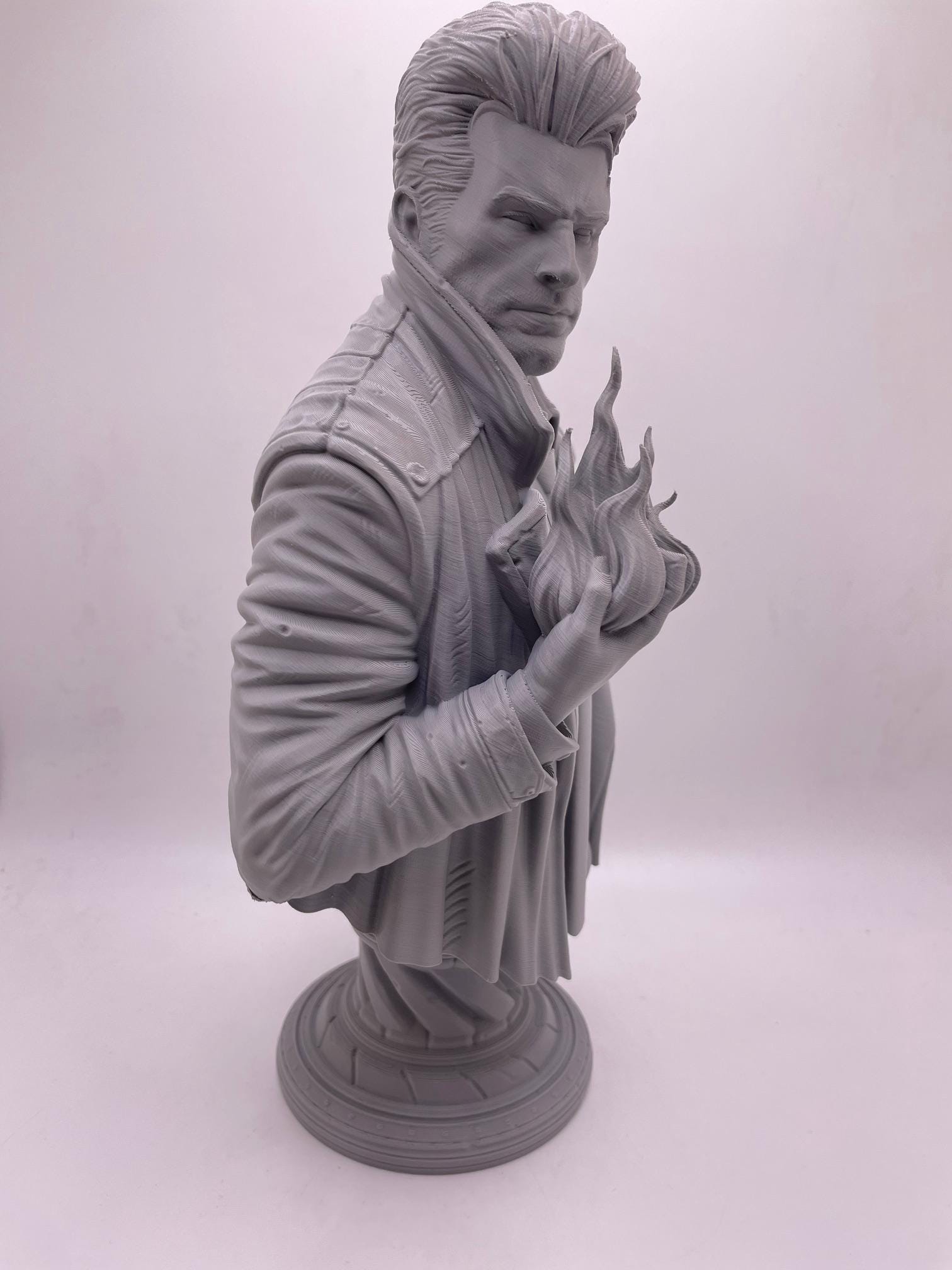 John Constantine | Hellblazer | Fan Art | Sculpture | Statue - Etsy