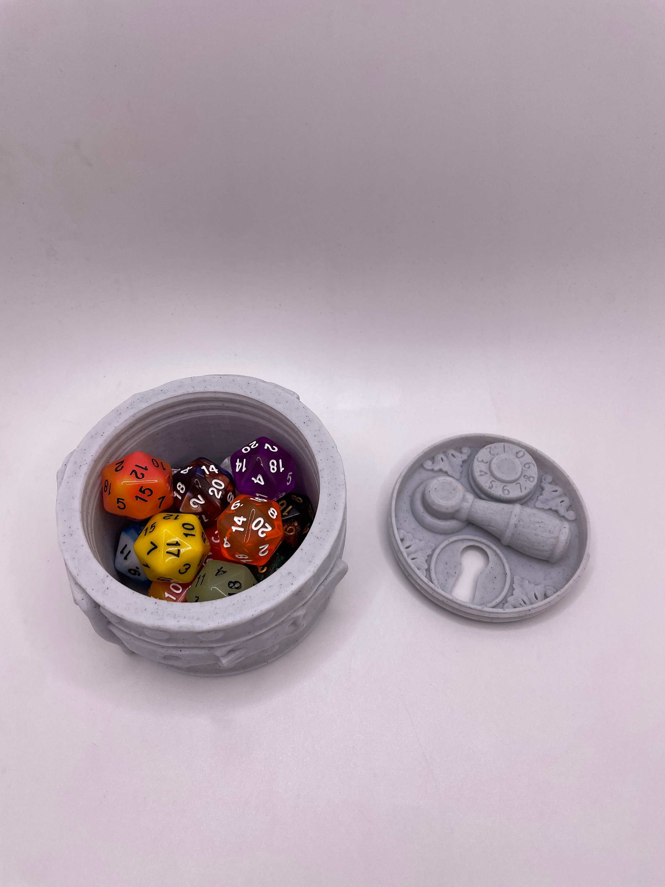 The Rogue Dice Vault Stash Box 3D Printed Ars Moriendi 3D Compatible ...