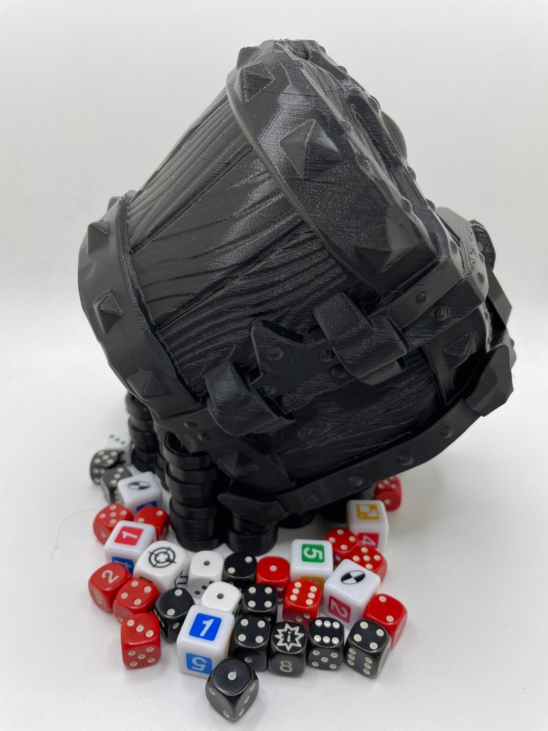 Mimic Dice Tower 3D Printed Dice Roller Compatible With - Etsy