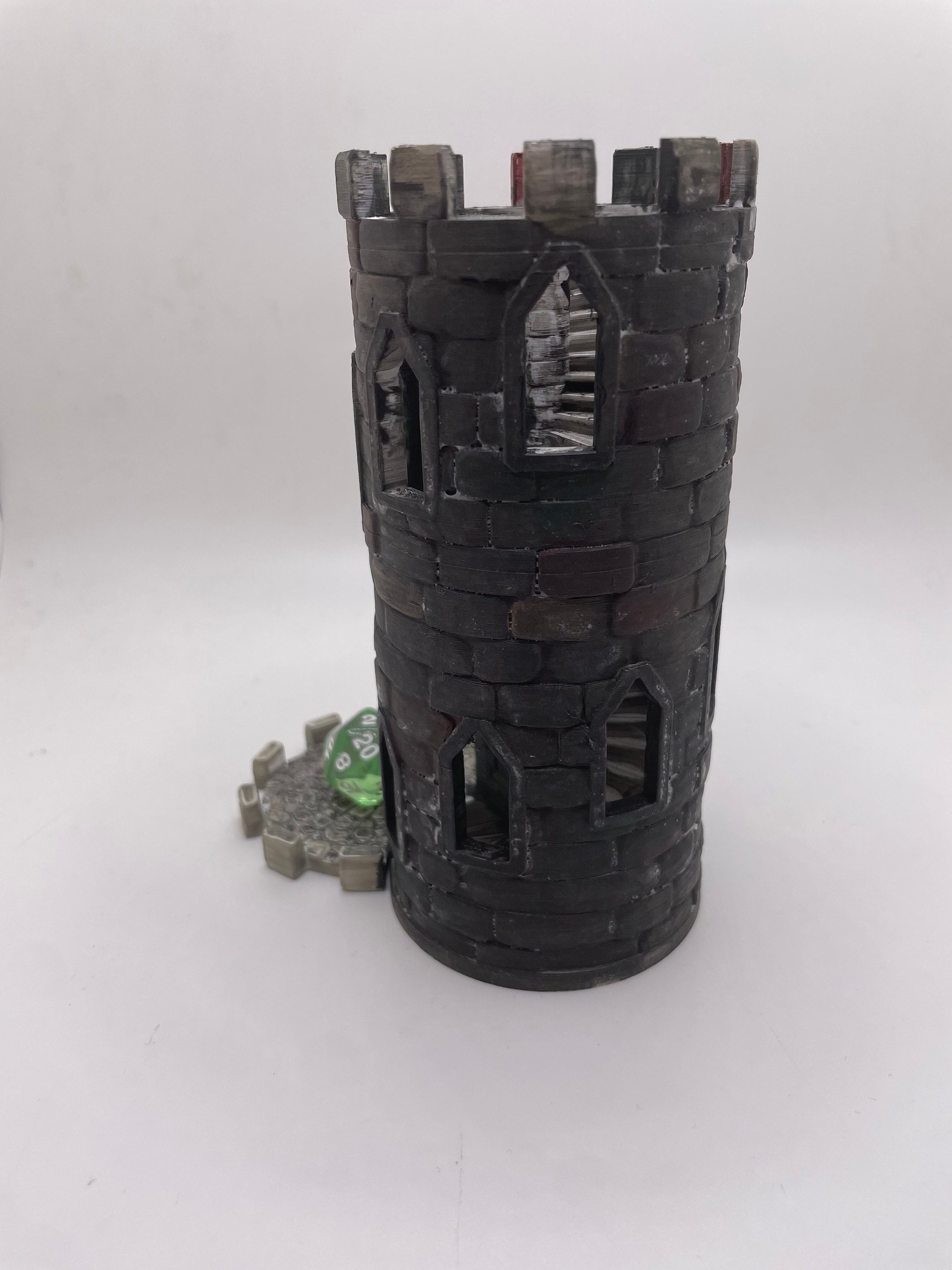 Castle Dice Tower 3D Printed Dice Roller Compatible With - Etsy