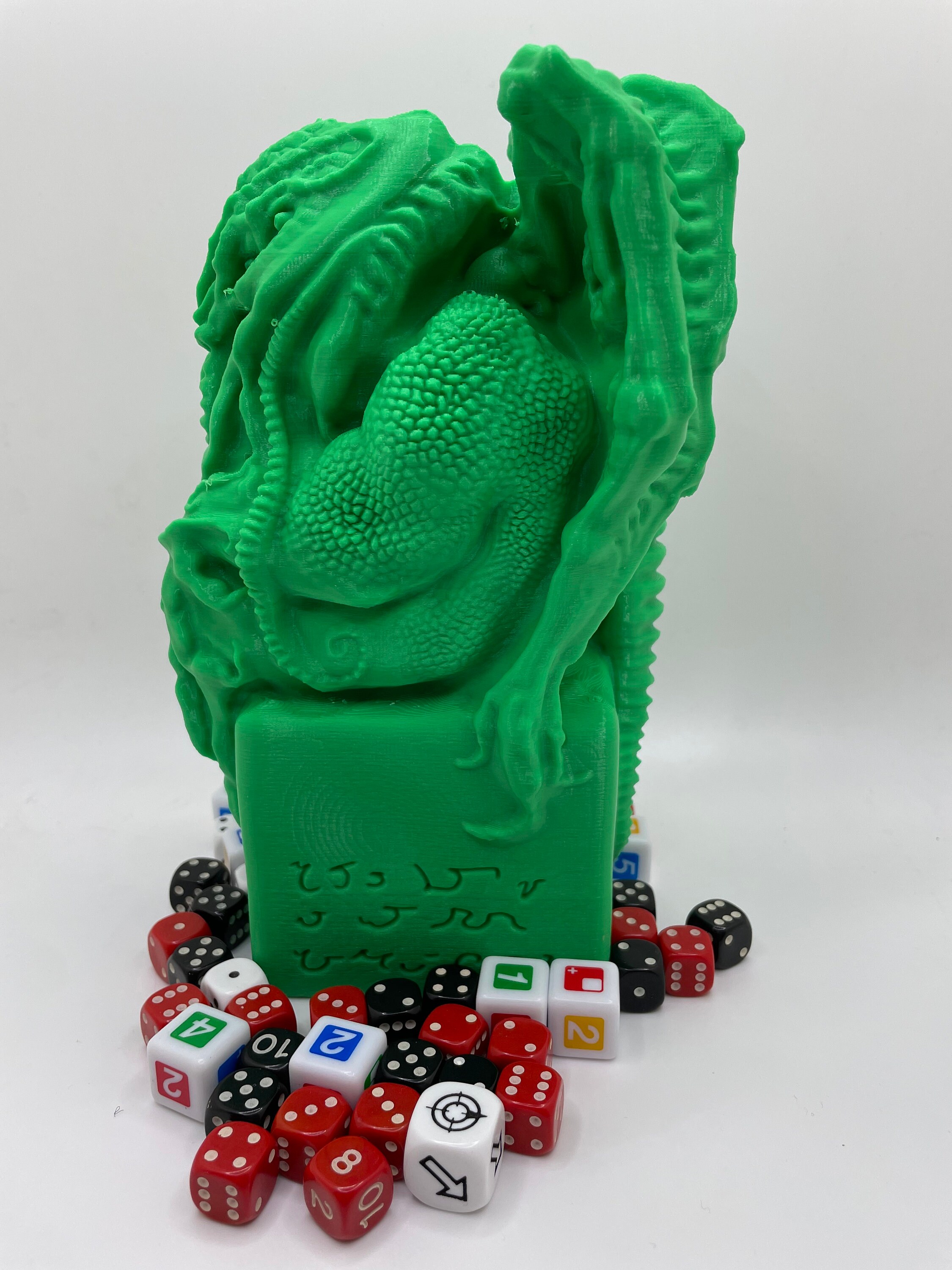 Cthulhu Dice Tower | 3D Printed Dice Roller | Compatible With Dungeons ...
