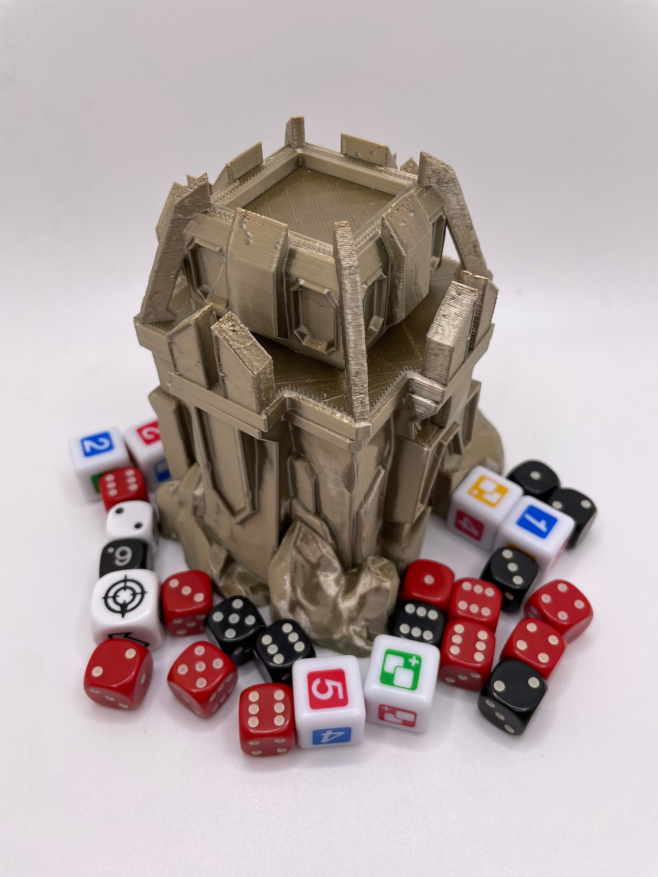 The Ancient Anomaly Dice Vault Stash Box 3D Printed Mythic Roll ...