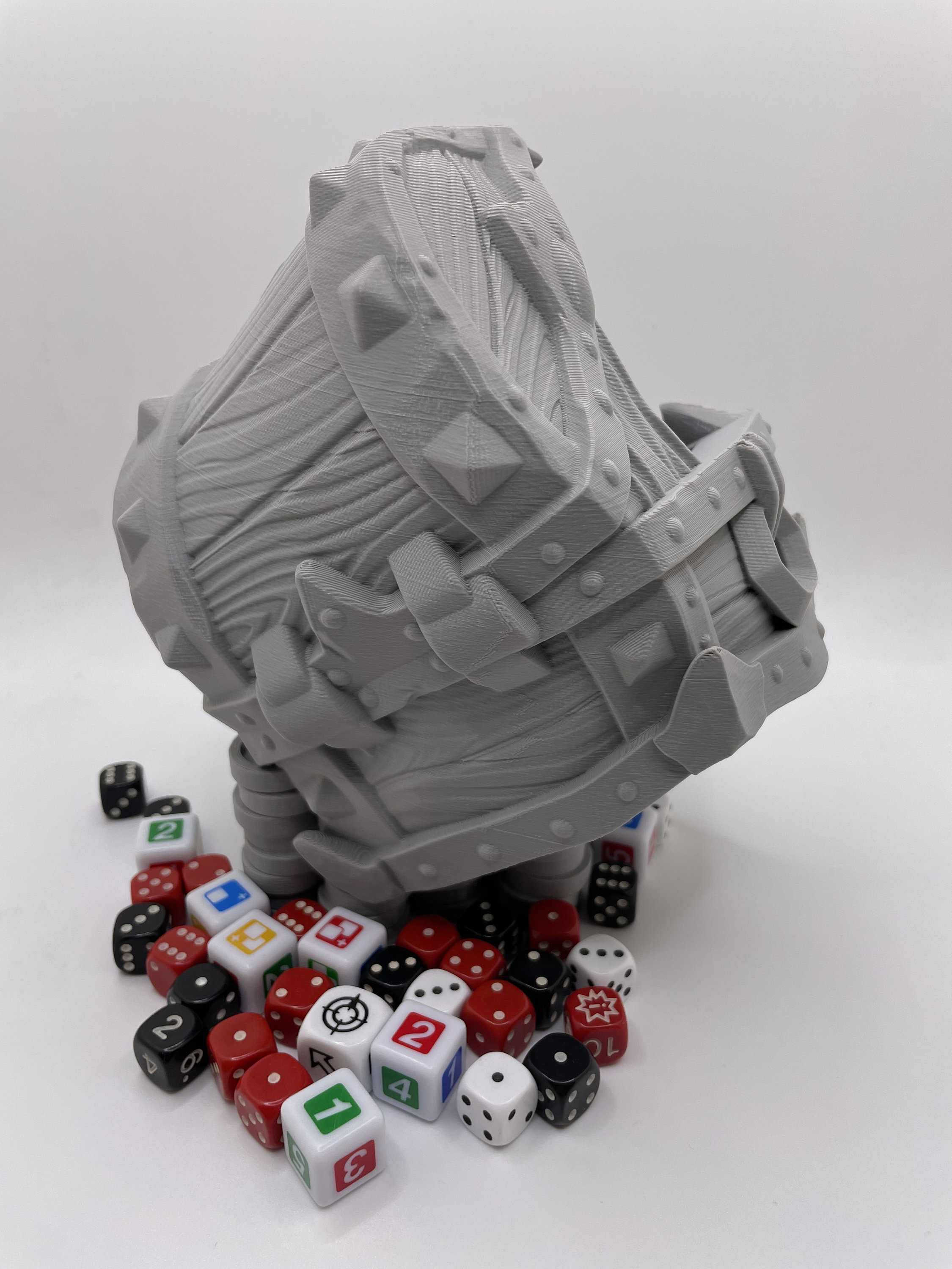 Mimic Dice Tower | 3D Printed Dice Roller | Compatible With Dungeons ...