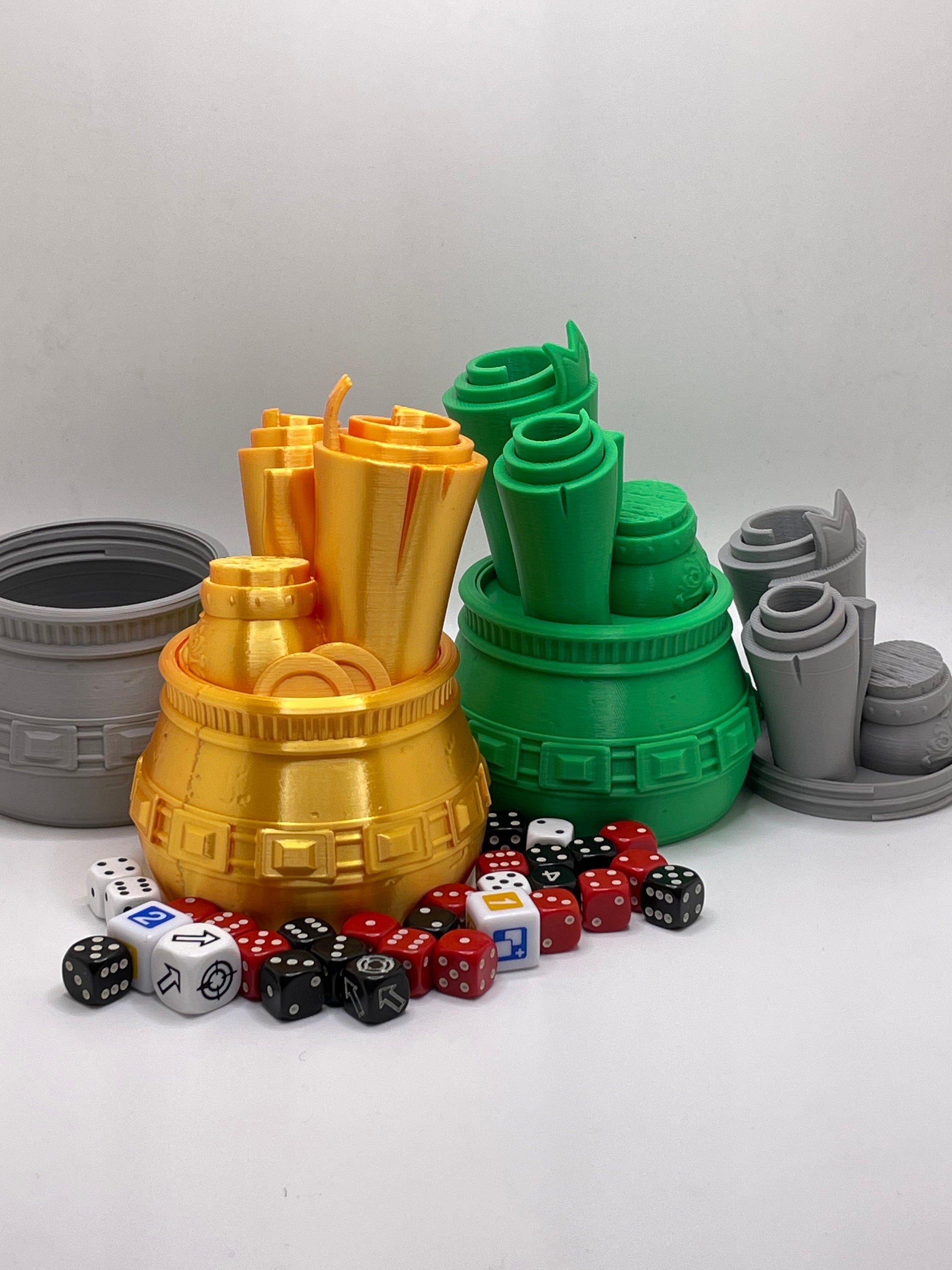 The Merchant Dice Vault | Stash Box | 3D Printed | Ars Moriendi 3D ...