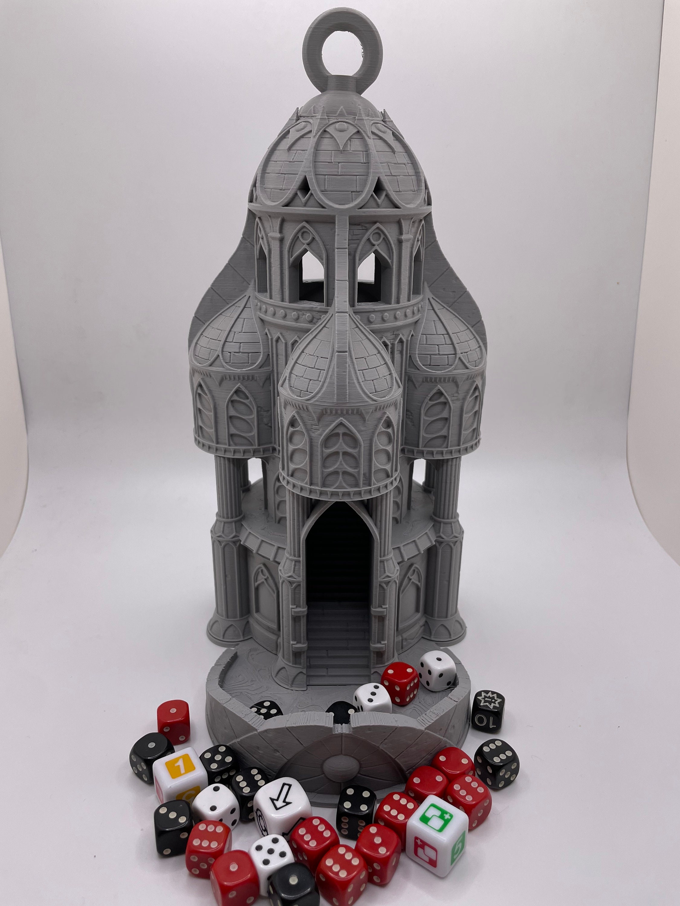 The Great Hall 3D Printed Dice Roller Mythic Roll Compatible With ...