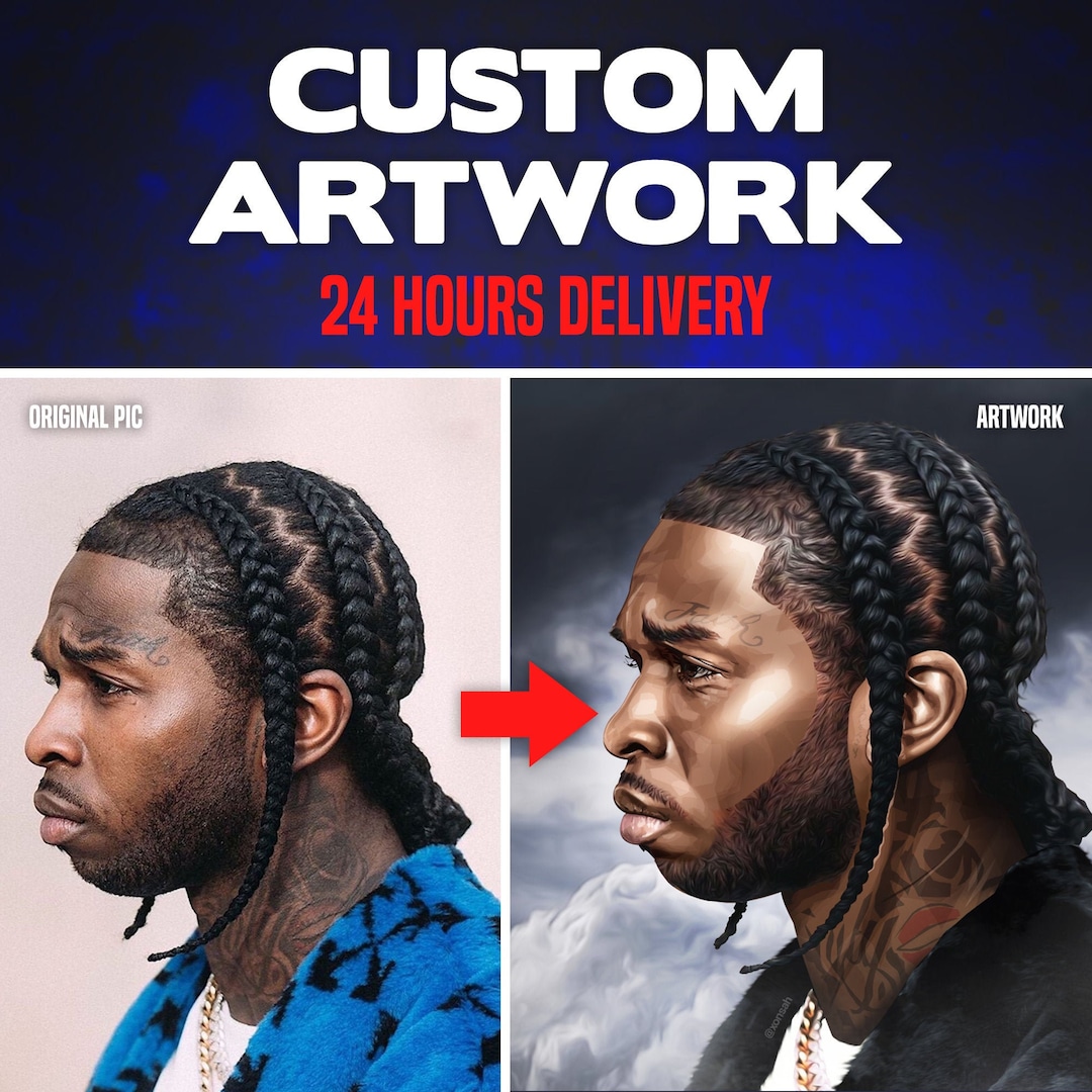 Custom Artwork - Personalized Illustration - Digital Portrait ...