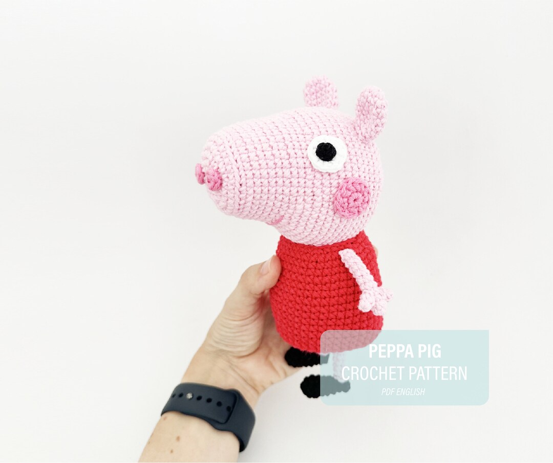 Peppa Pig Crochet Pattern - Etsy