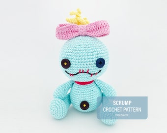 Crochet Pattern : Scrump Amigurumi PDF Pattern - Etsy