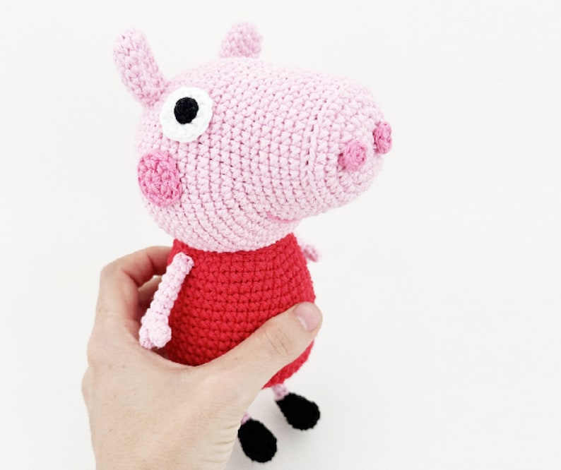 Peppa Pig Crochet Pattern - Etsy