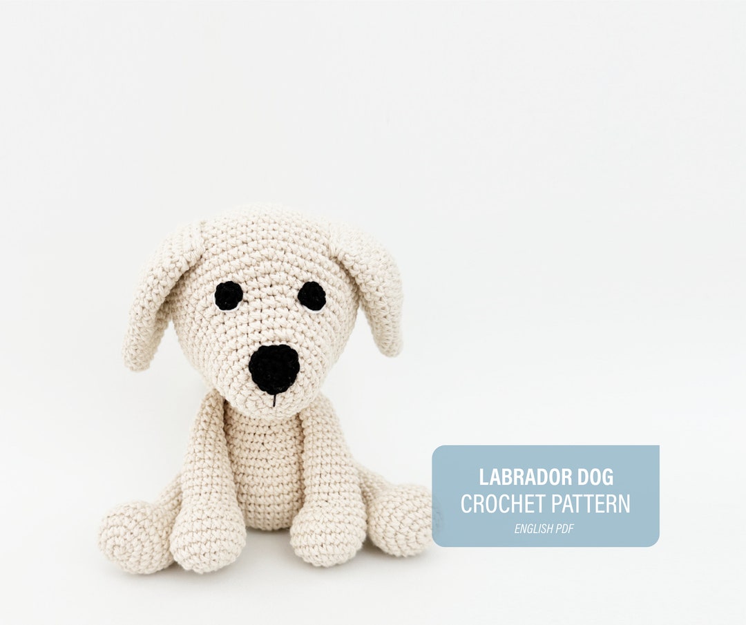 Labrador Dog Crochet Pattern - Etsy