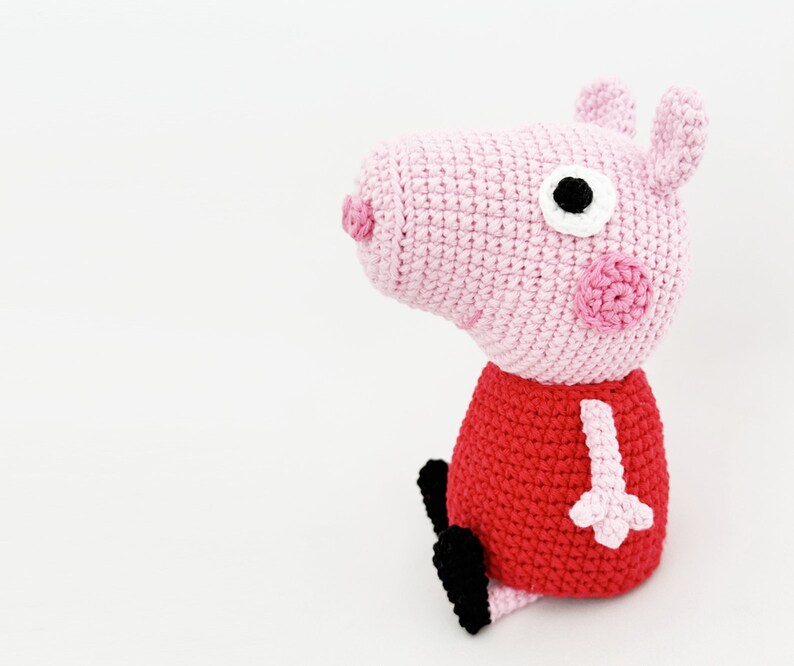 Peppa Pig Crochet Pattern - Etsy