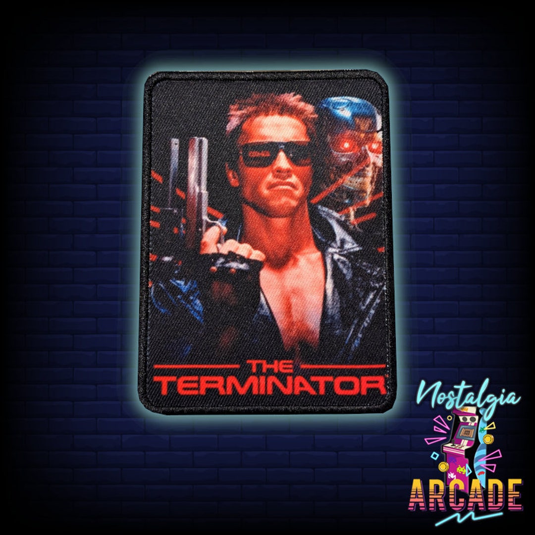 Terminator Retro Film Movie Patch Iron on Synthwave 80s - Etsy